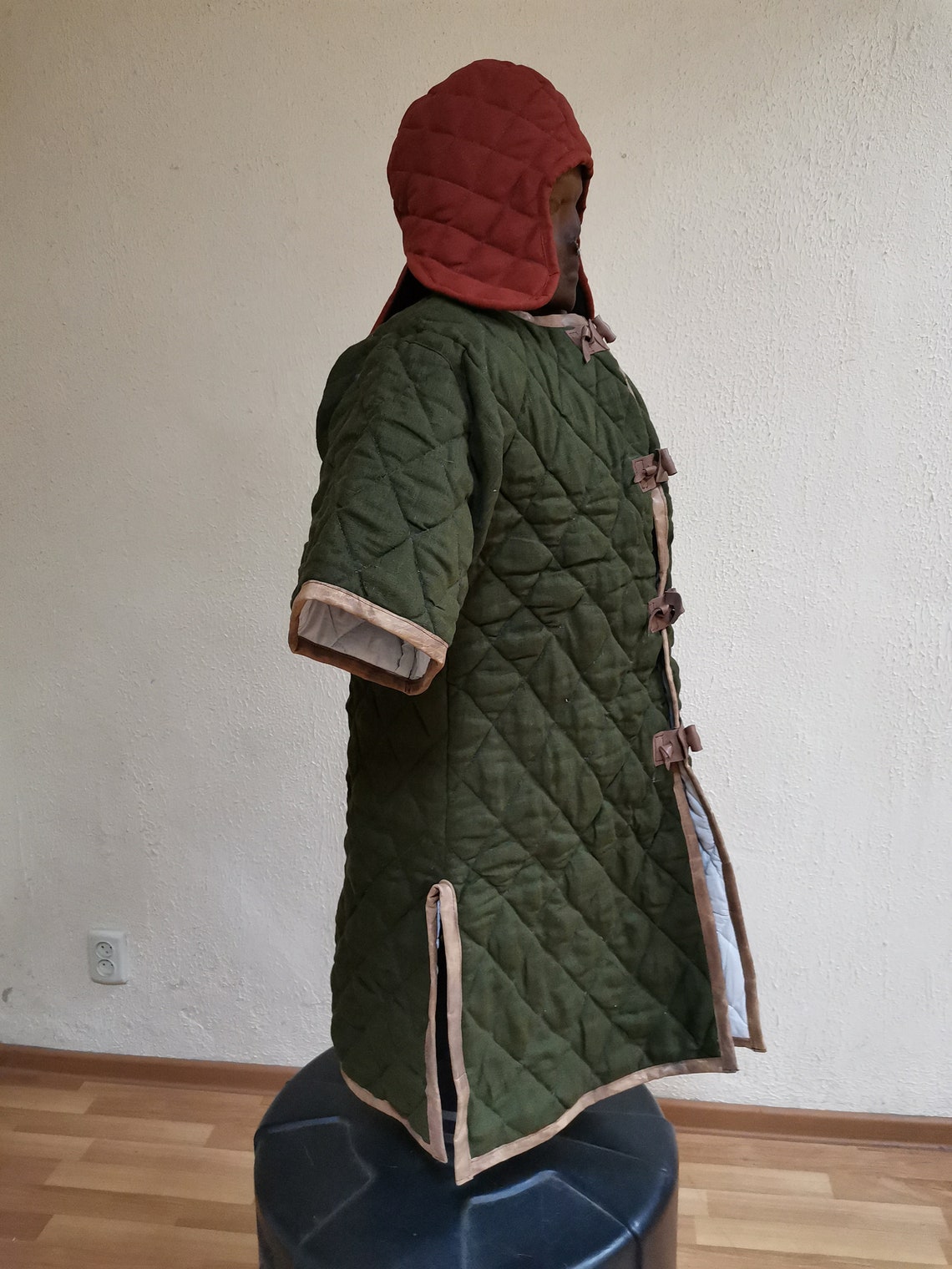 Quilted Armor of the Viking Medieval Gambeson Quilted | Etsy