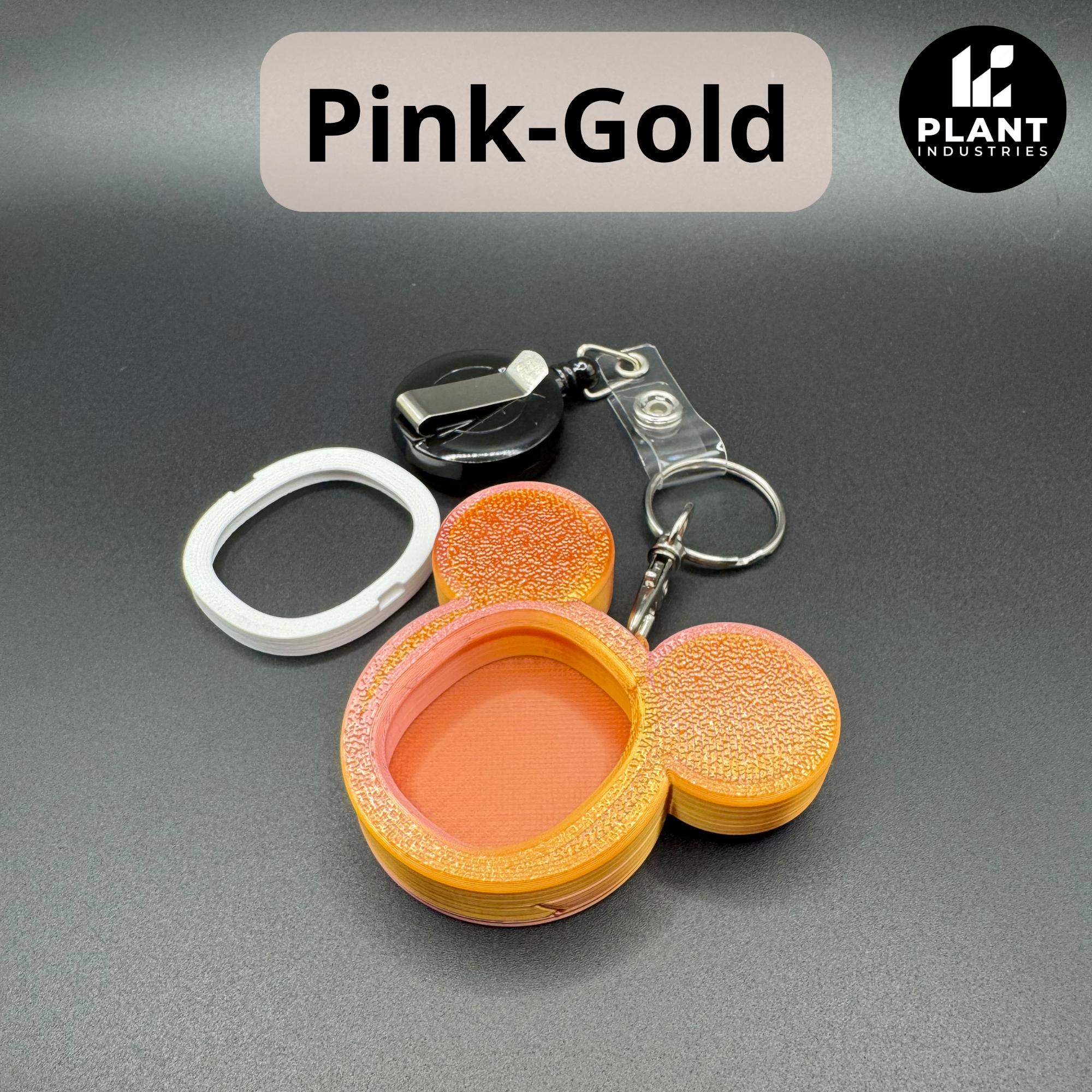 Park-pal Mouse Head Magicband+ Holder: Retractable Keychain, Charging ...