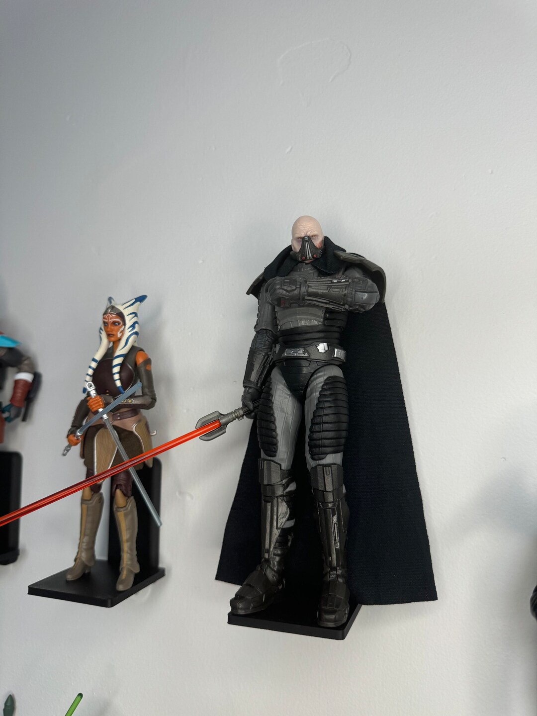 STL - Wall Mount With Base: Dynamic Display for Action Figures - Etsy