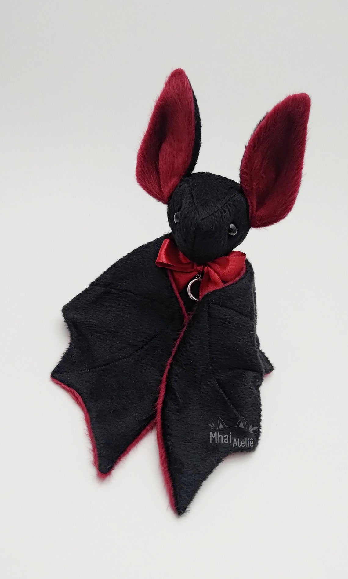 Set of Three Bat Plushies - 3 Stuffed Bat Plushies Toy - Etsy