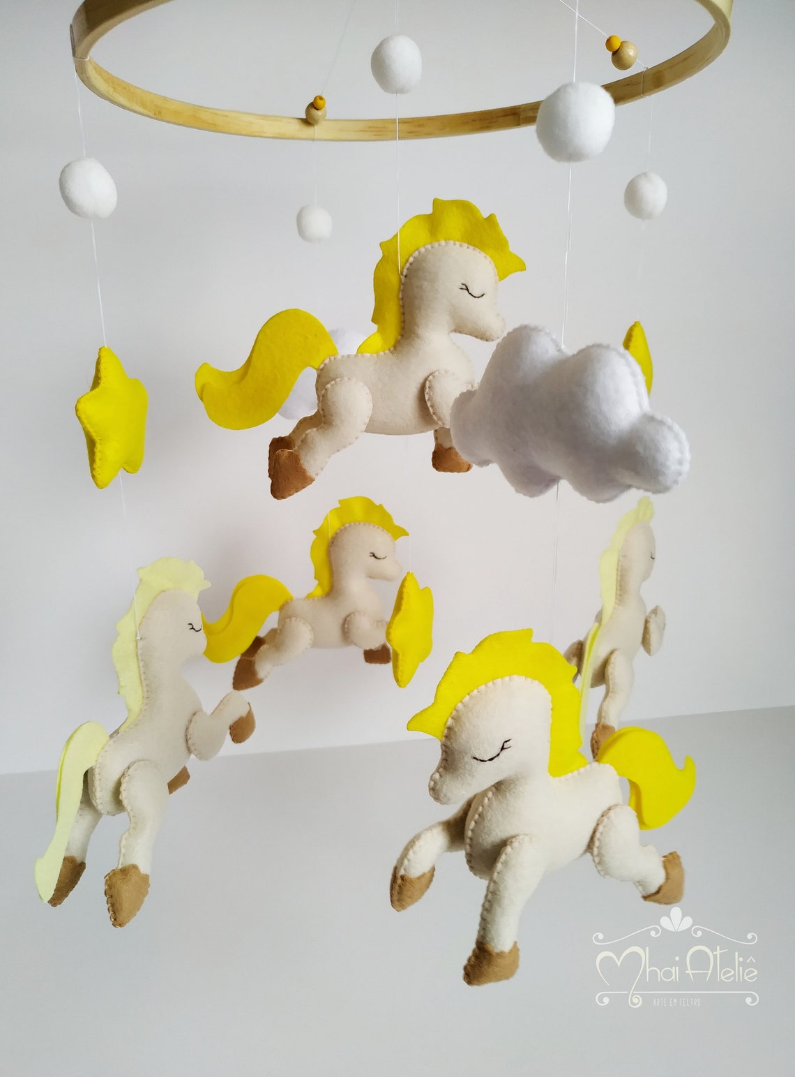 Baby Mobile Horse Baby Mobile Pony Crib Mobile Horses - Etsy