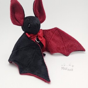 Set of Three Bat Plushies - 3 Stuffed Bat Plushies Toy - Etsy