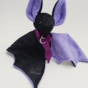Set of Three Bat Plushies - 3 Stuffed Bat Plushies Toy - Etsy