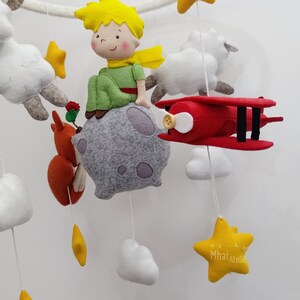 Little Prince Felt Baby Mobile, Crib Mobile, Gift Newborn - Etsy