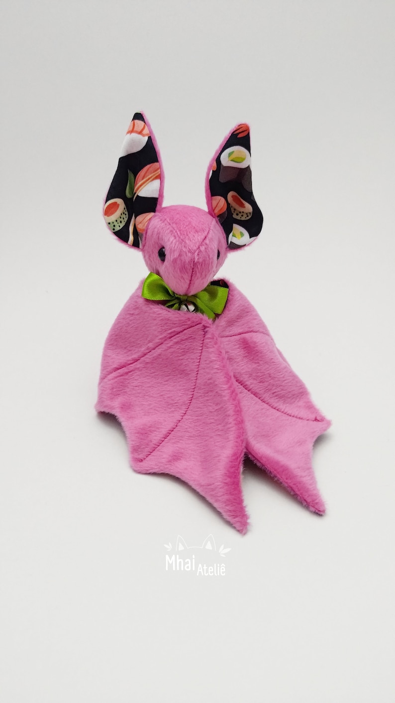 Set of Three Bat Plushies - 3 Stuffed Bat Plushies Toy - Etsy