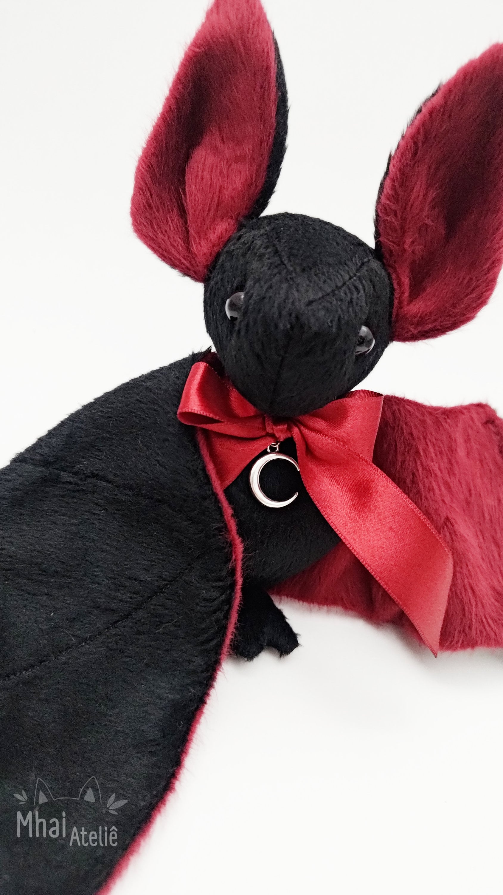 Set of Three Bat Plushies 3 Stuffed Bat Plushies Toy - Etsy