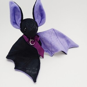 Set of Three Bat Plushies - 3 Stuffed Bat Plushies Toy - Etsy