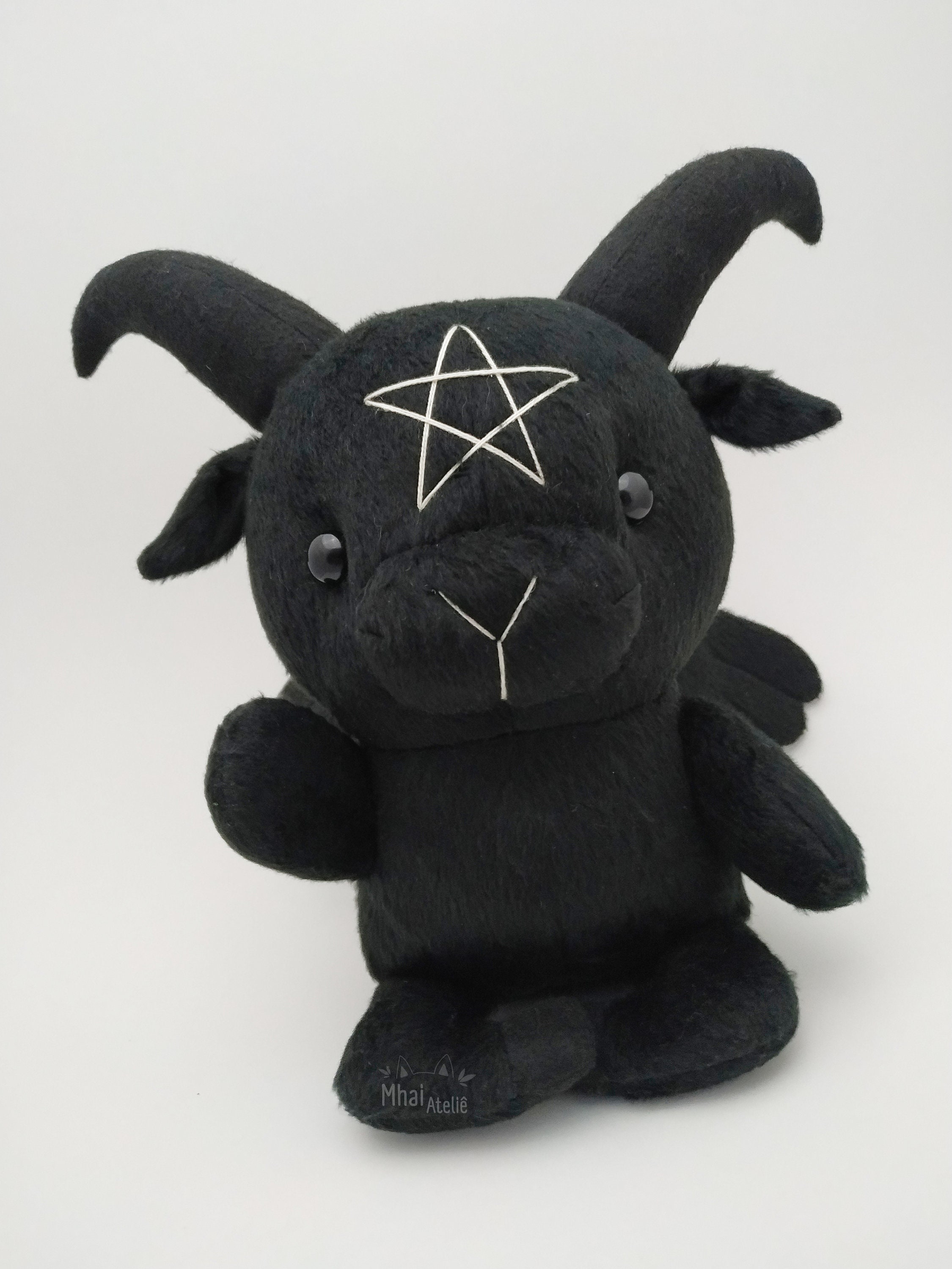 Baphomet Plush Felt Doll - Etsy