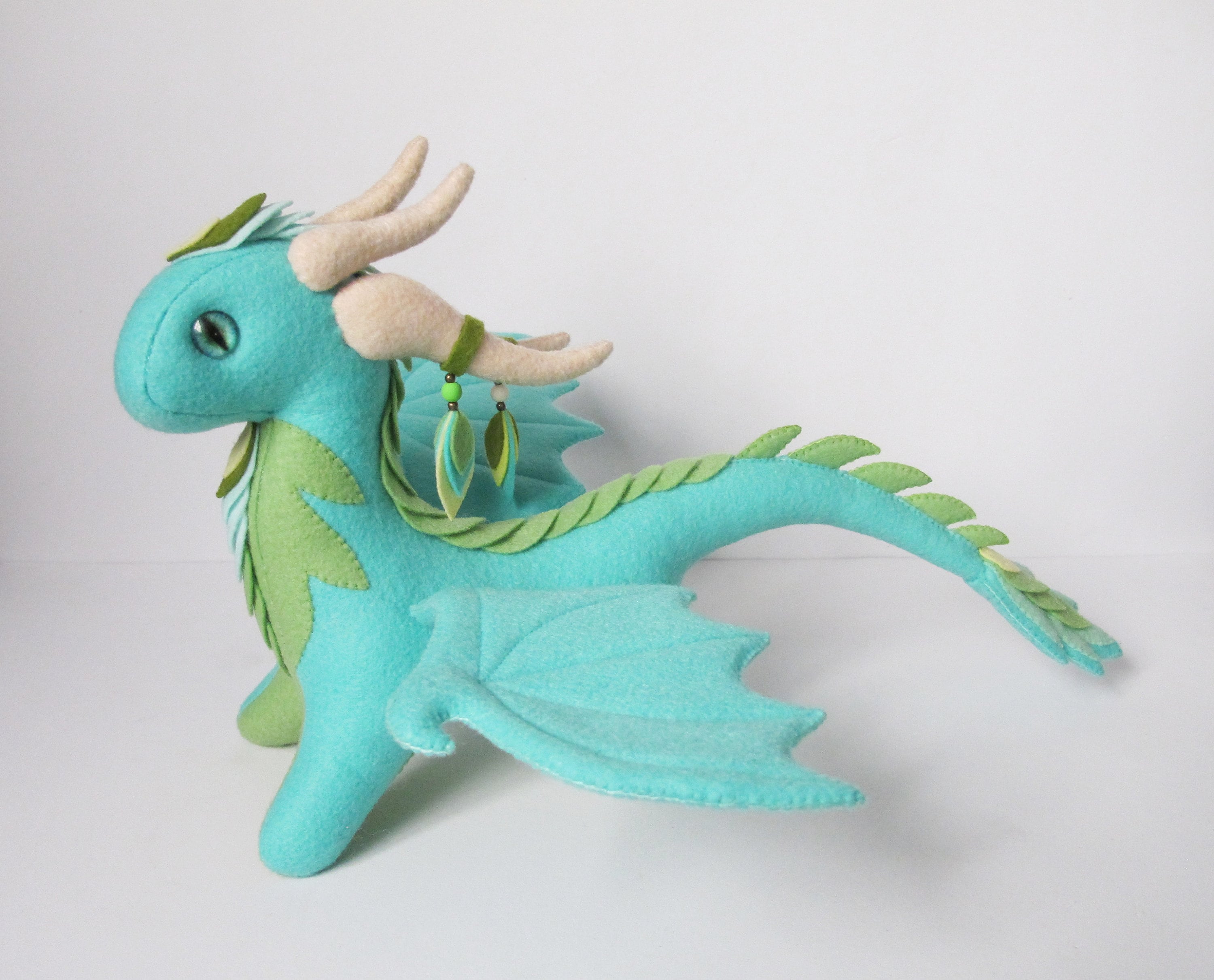 Plush Dragon Fantasy Animal Stuffed Toy Dragon Soft Toy - Etsy