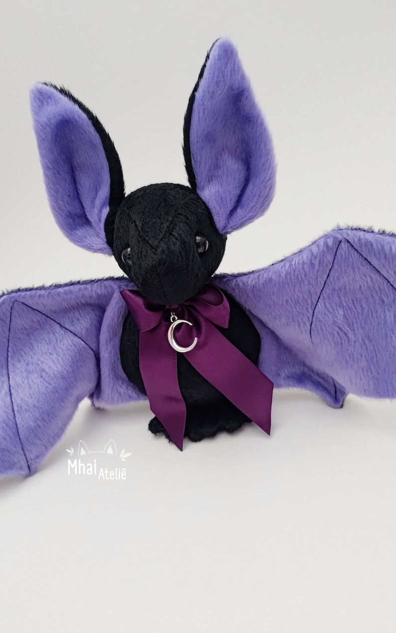 Set of Three Bat Plushies 3 Stuffed Bat Plushies Toy - Etsy