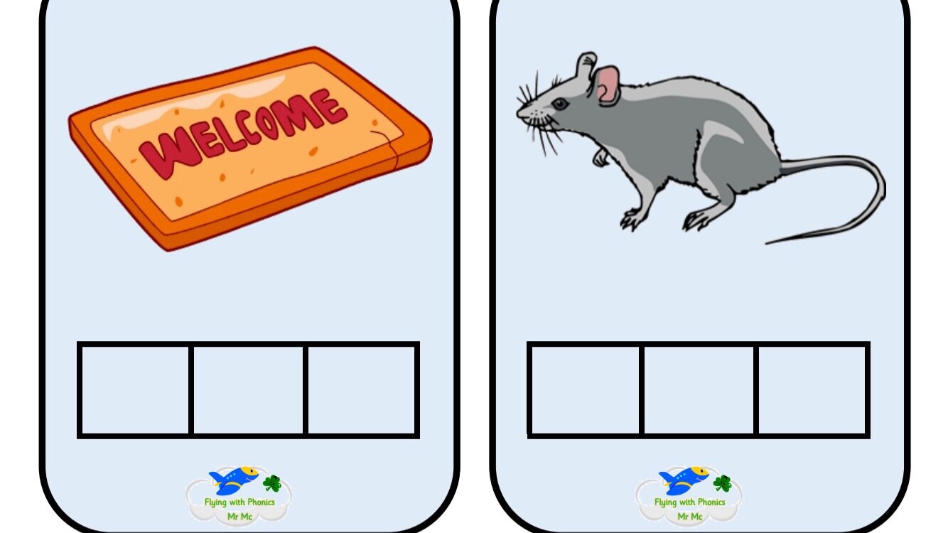 CVC Writing Frames - Etsy