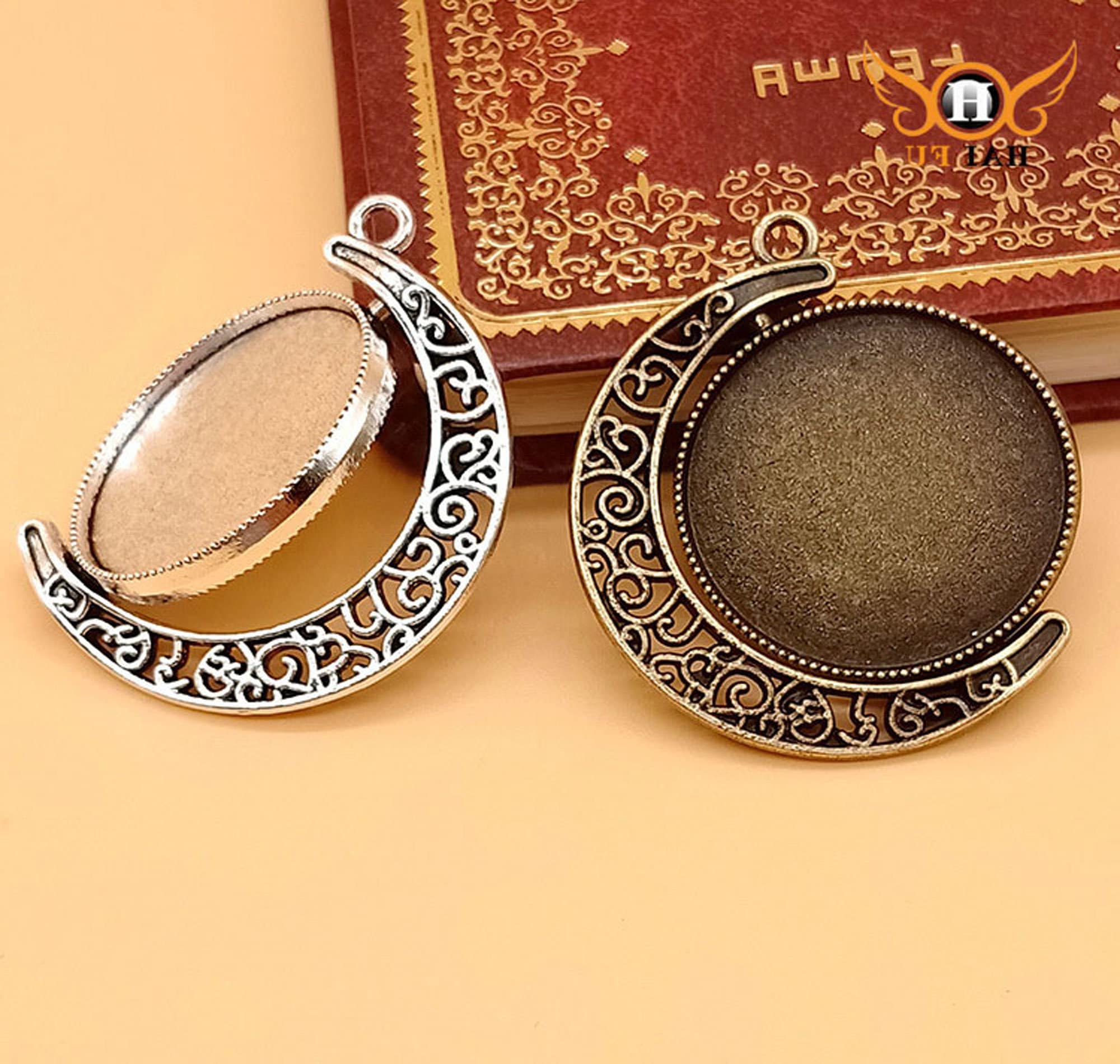 Two sides base cabochon setting cabochon bezel tray jewelry | Etsy