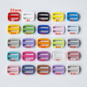Heavy Duty Plastic Slider Buckle, Adjustable Webbing, 6pcs - Etsy
