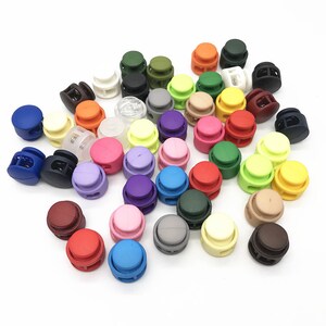 20pcs Plastic Toggle Switch, Paracord Toggle, Elastic Cord Stopper ...