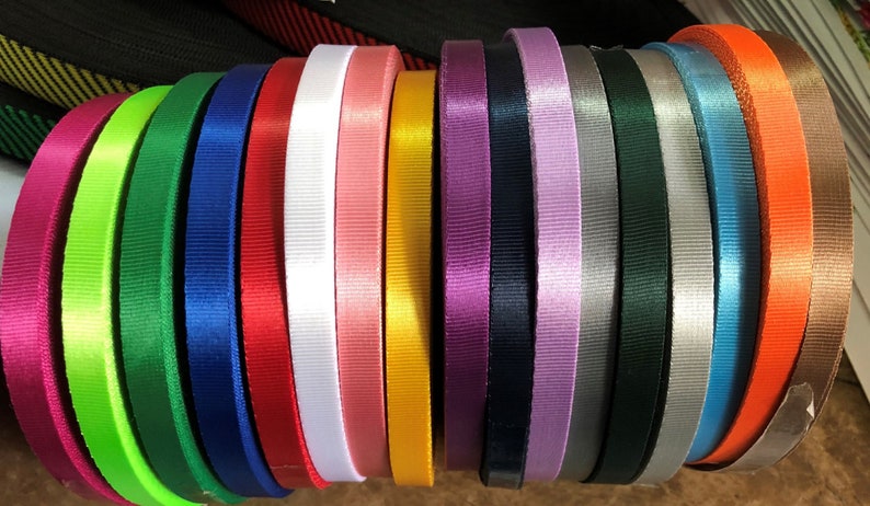 Lanyard Webbing 10-15mm Nylon Webbing Purse Webbing - Etsy