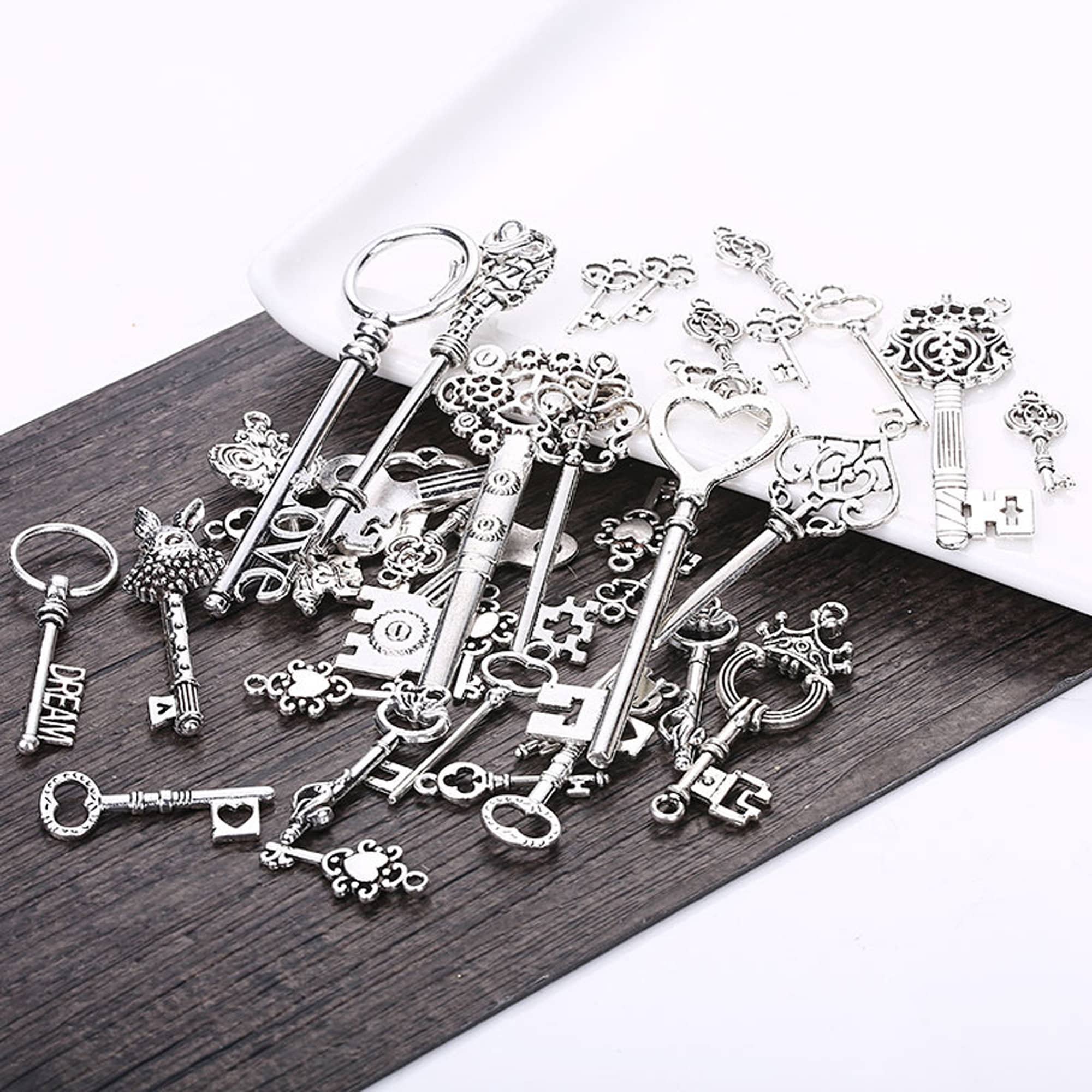 Wholesale Key Charms, Mix Old Keys, Vintage Keys Skeleton, Wedding ...