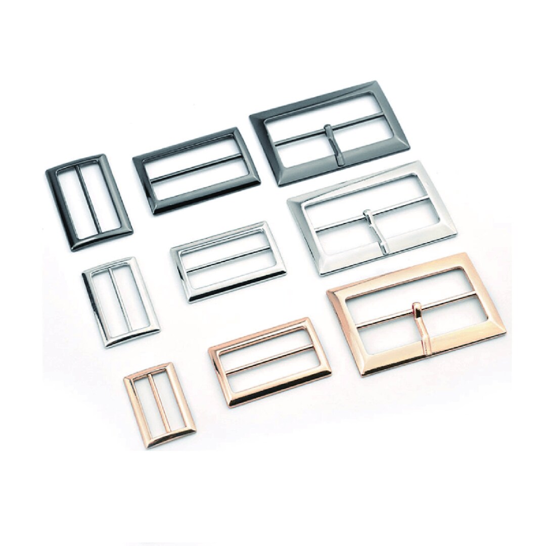 Adjustable Metal Buckle for Poly Strapping, Black Center Bar Buckle ...