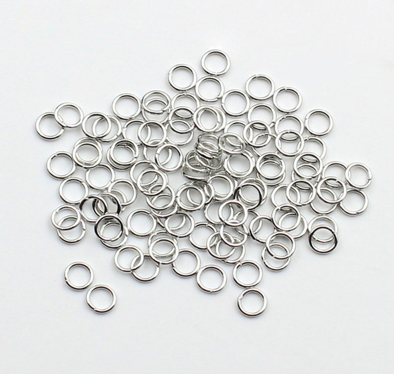 Bulk Silver and Gold Jump Rings Wholesale Open Connector - Etsy