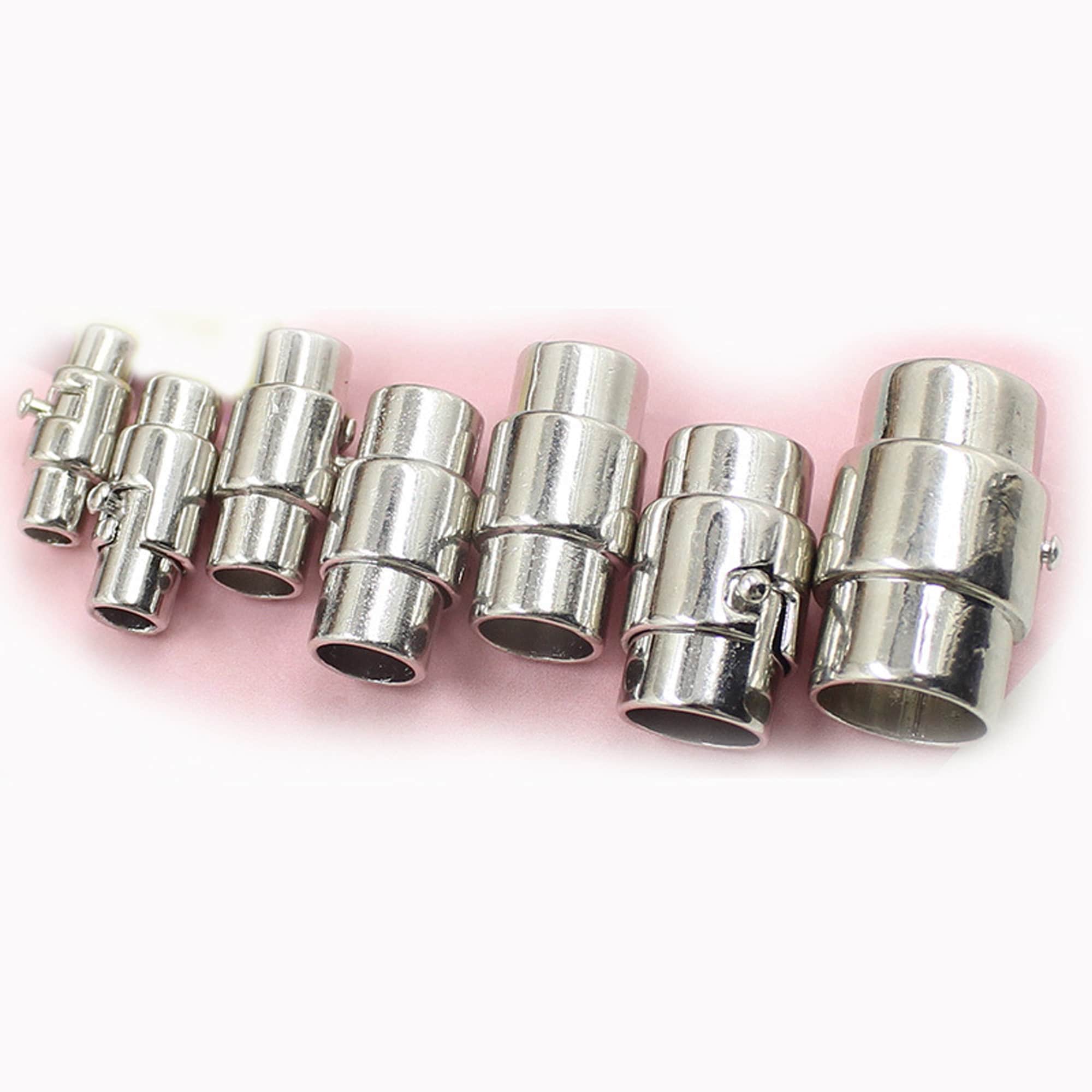 Twist Magnetic Clasp, Cord End Cap Connector (2pcs) - Etsy