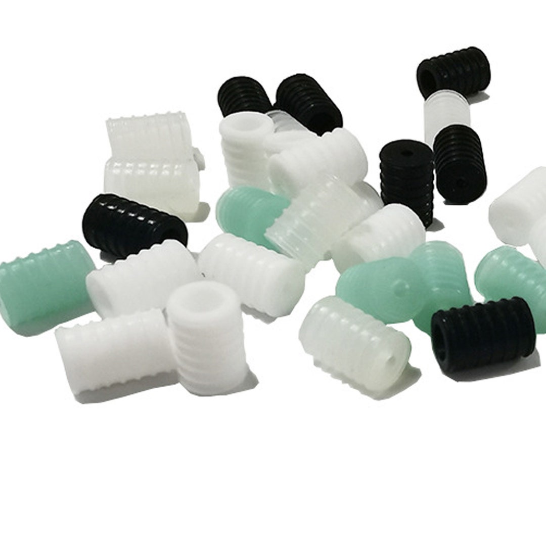 Face Mask Rope Silicone Clip, Elastic Cord Stopper Toggles, Cord ...