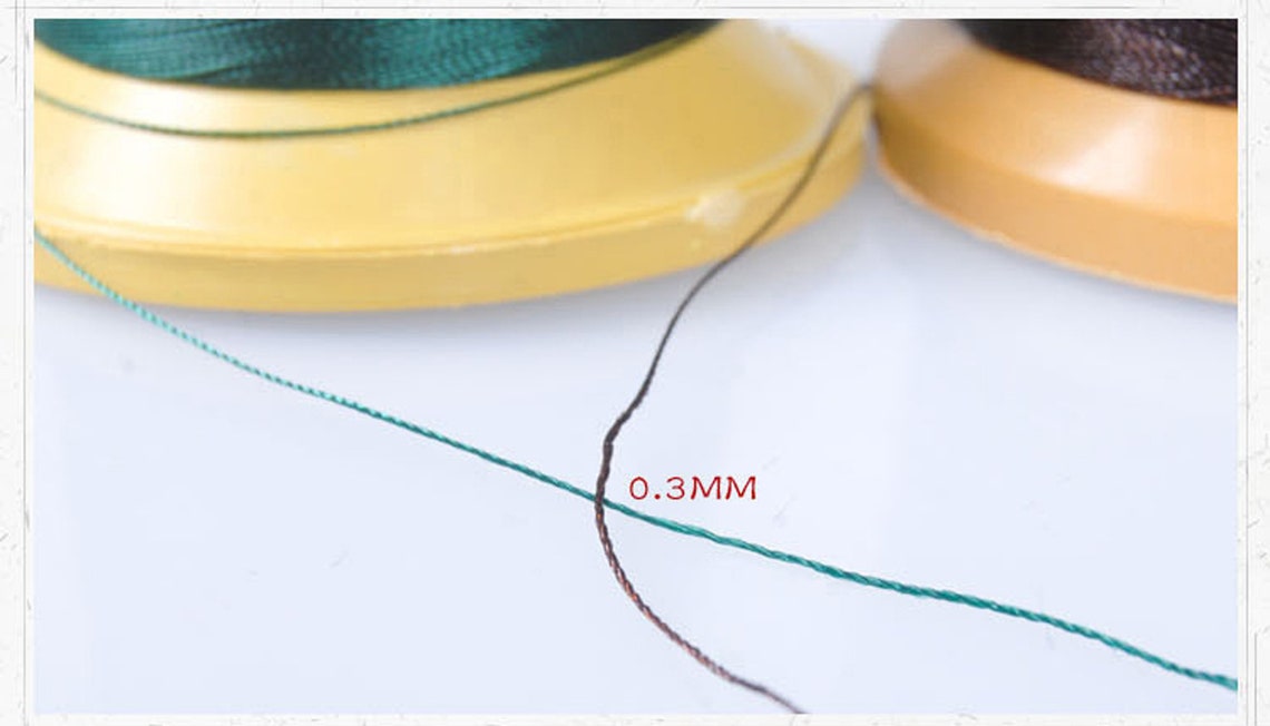 0.3mm Tassel Cord Micro Tassel String Twisted Nylon Thread | Etsy