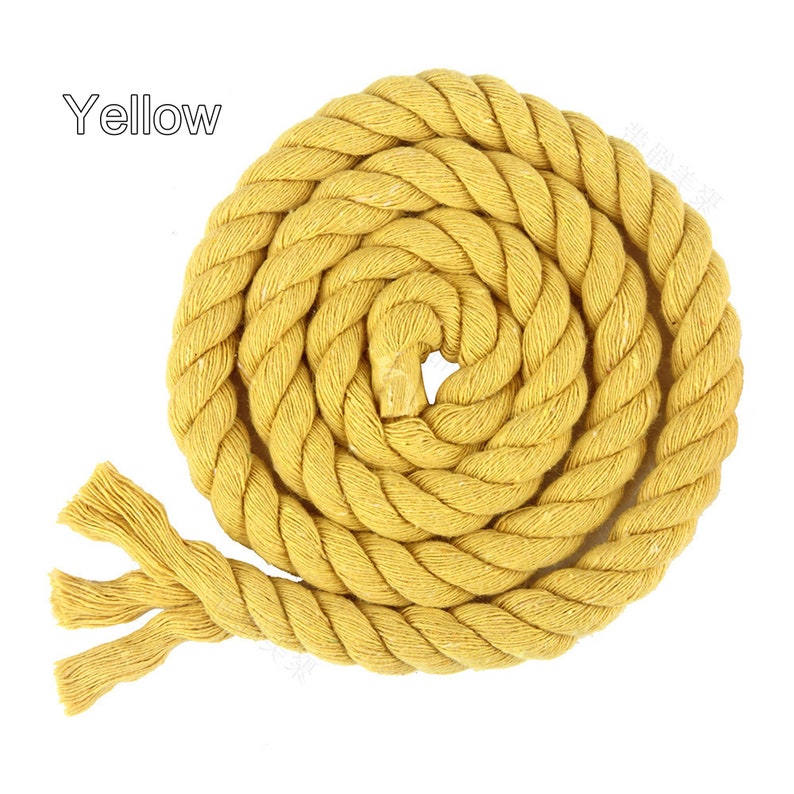10MM Colorful Cotton Rope, Twisted Nautical Plant Hanger Rope - Etsy