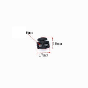 20pcs Plastic Toggle Switch, Paracord Toggle, Elastic Cord Stopper ...