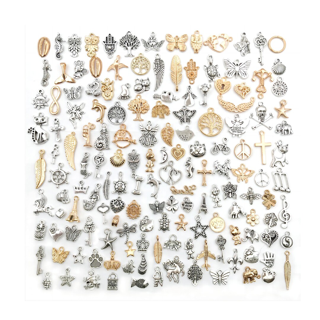 150 Earring Dangle Silver and Gold Earring Parts, Cubic Zirconia ...