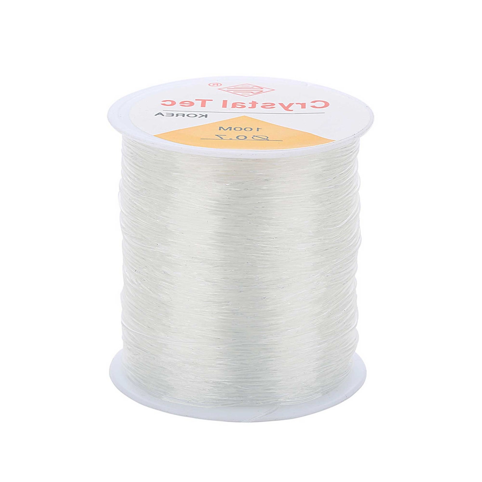 Crystal Stretchy Bead String 1mm Clear Elastic Bracelet Cord - Etsy