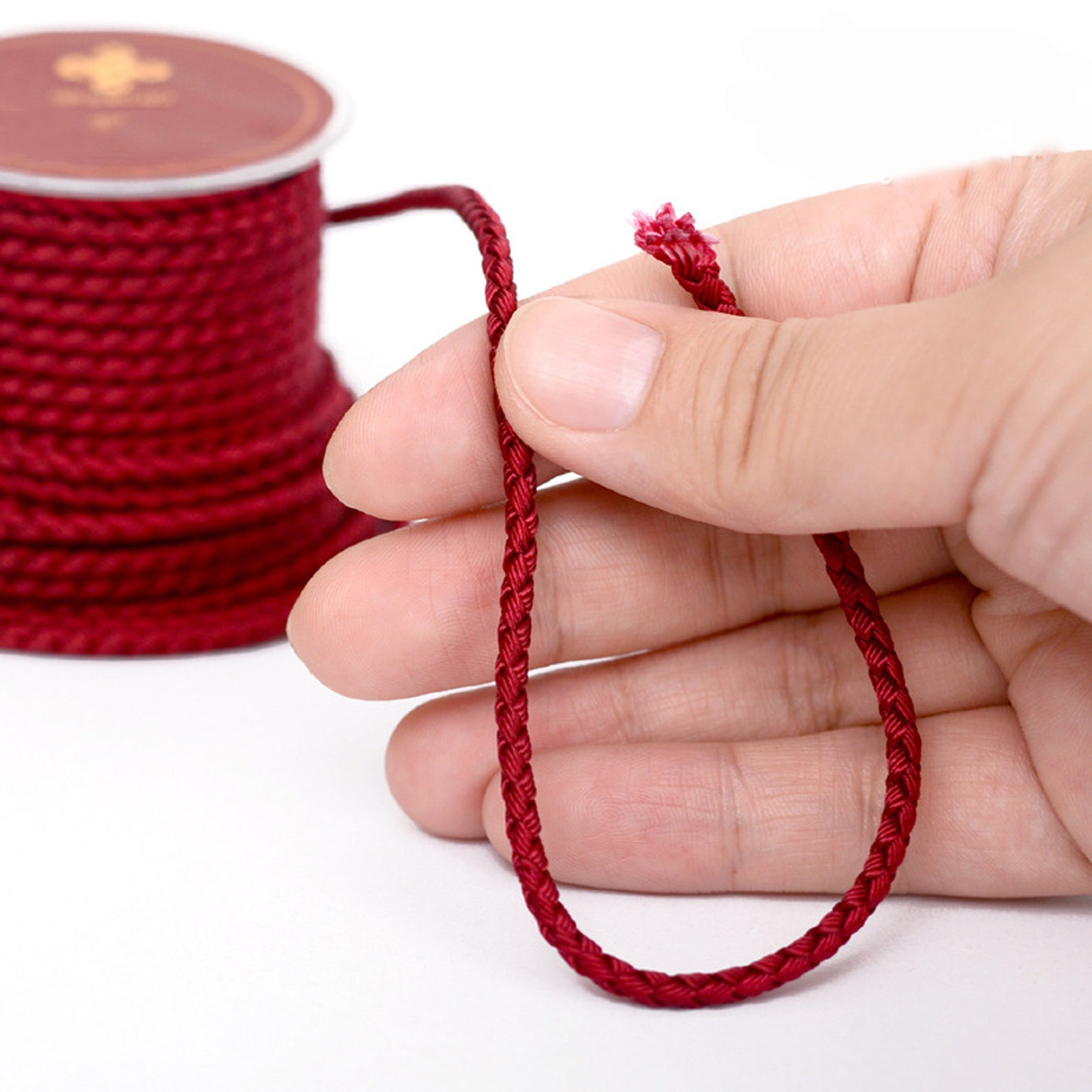 3MM Nylon Braided Cord for DIY Necklace and Knot Bracelet - Etsy