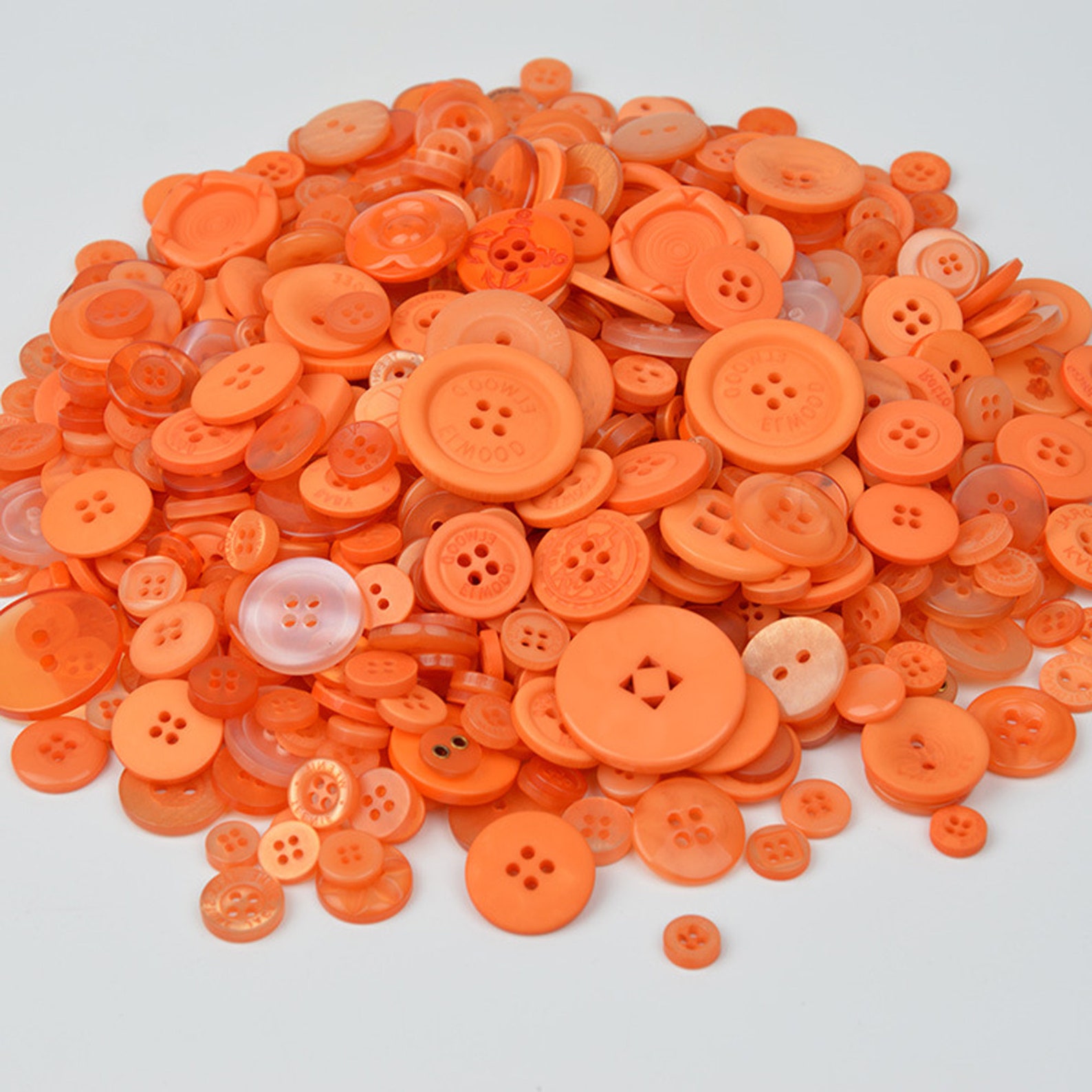 Round Resin Button Pusher Headband With Button Earth Button | Etsy