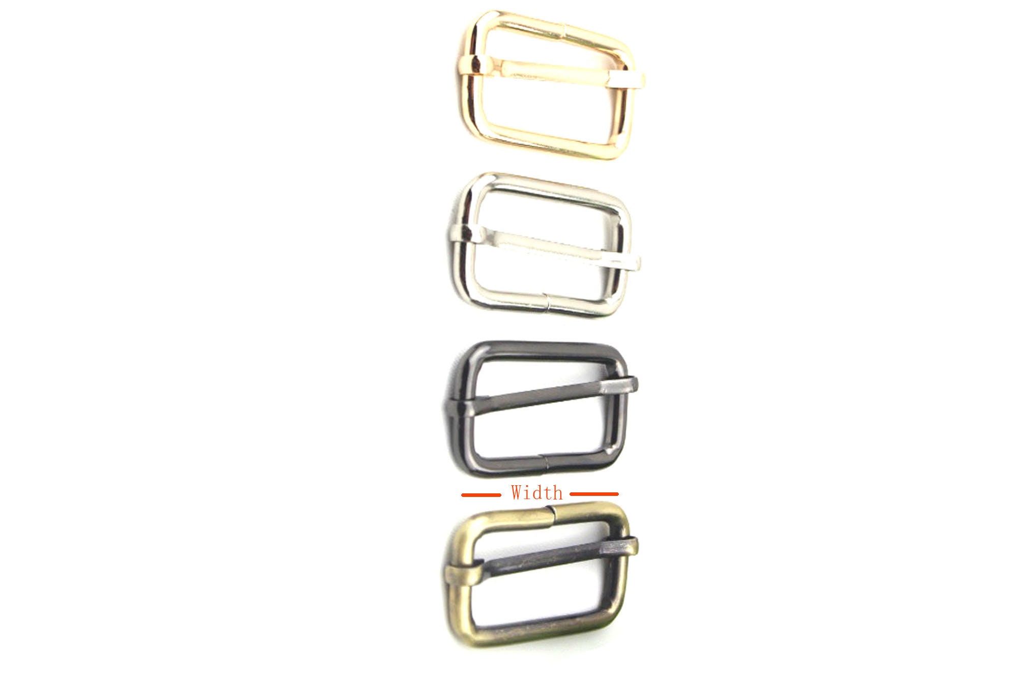 Sizes of Movable Bar Strap Adjuster Rectangle Strap Slide - Etsy