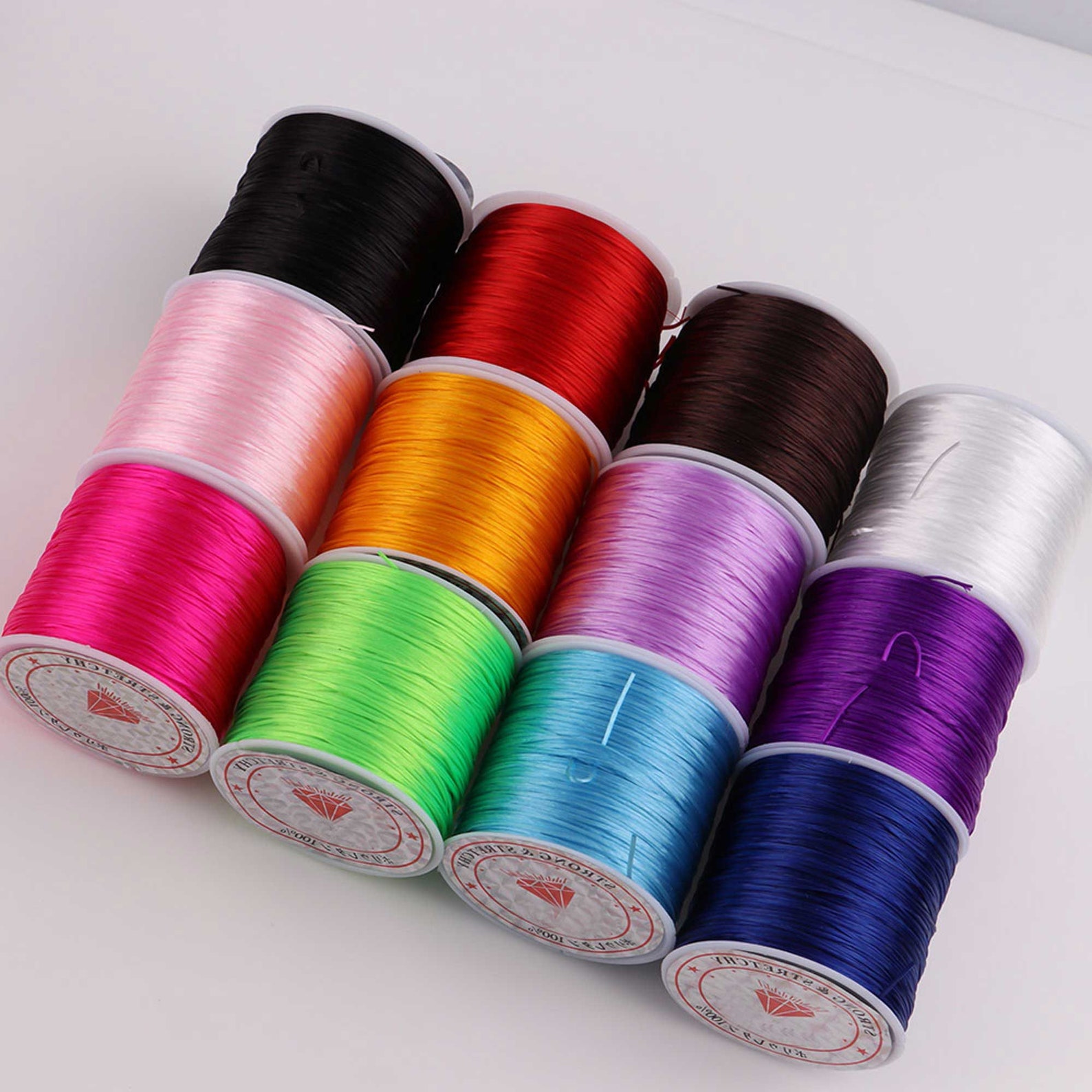 Flat Strong Stretchy Cord Small Elastic Cord Black Flexible - Etsy