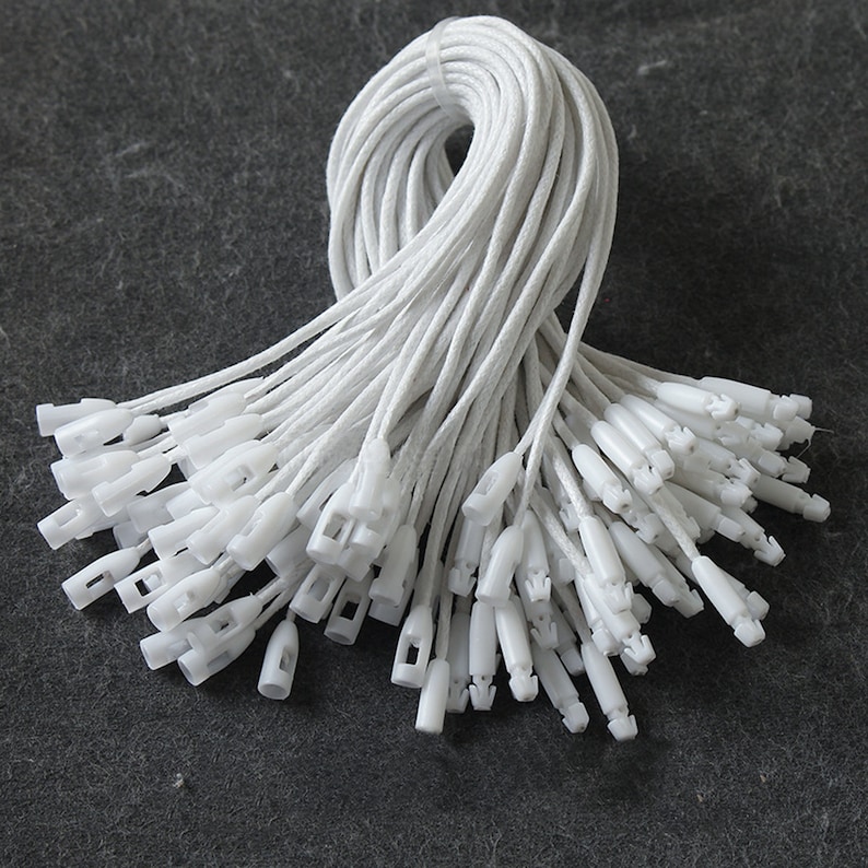 Short 4 Colors of 2MM Waxed Cotton Hang Tag Strings Gift - Etsy