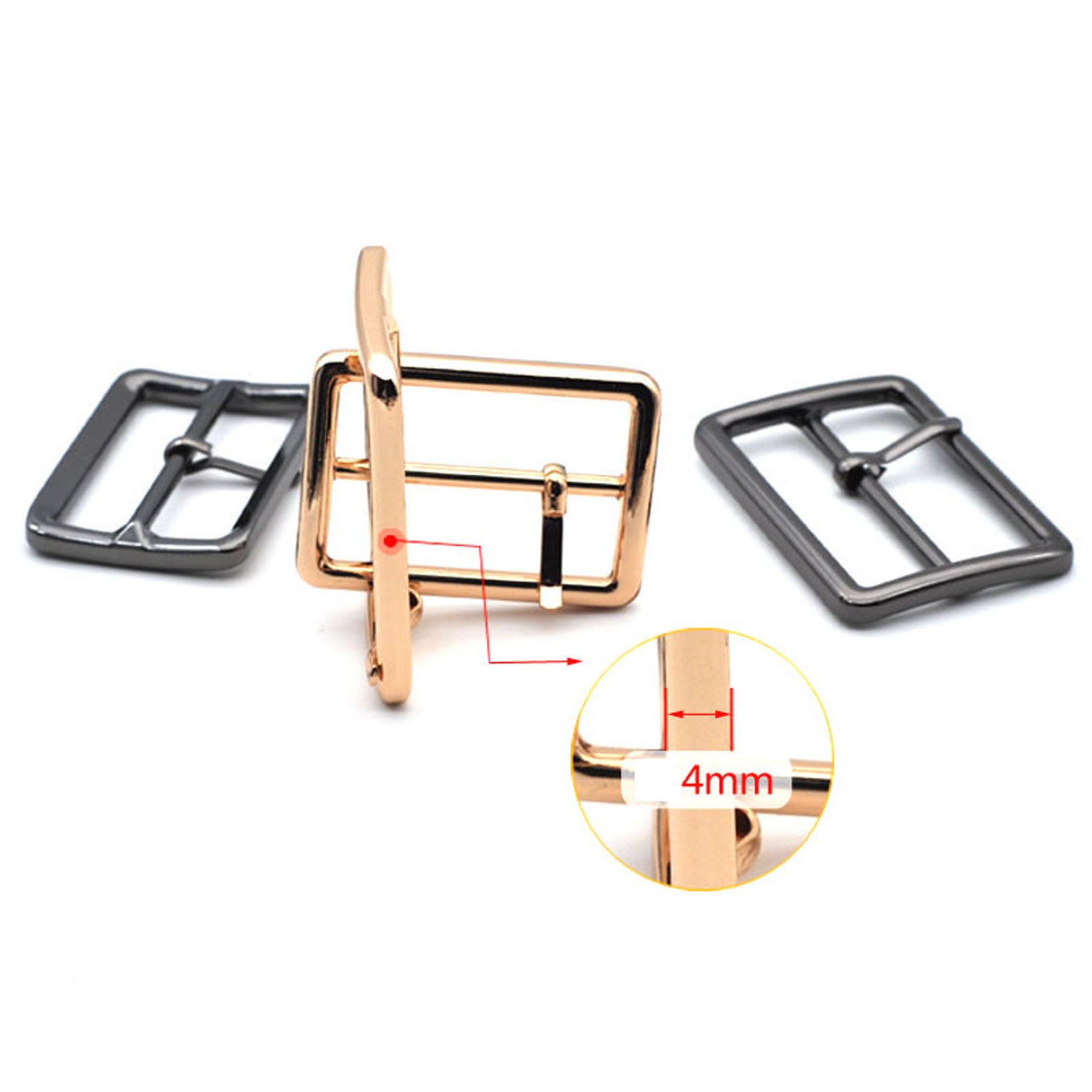 Adjustable Pin Buckle, Belt Buckle Pin, Center Bar Buckle, Metal Pin ...