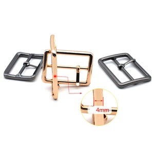 Adjustable Pin Buckle, Belt Buckle Pin, Center Bar Buckle, Metal Pin ...