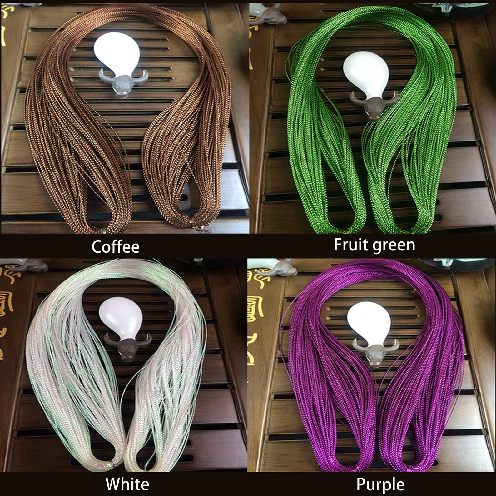 Metallic Silver Glitter String Gold Cord Tinsel Rope Gift | Etsy