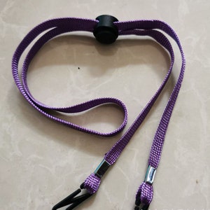 Hat Keeper, Hat/cap Retainer Leash, Adjustable Face Mask Lanyard, Face ...