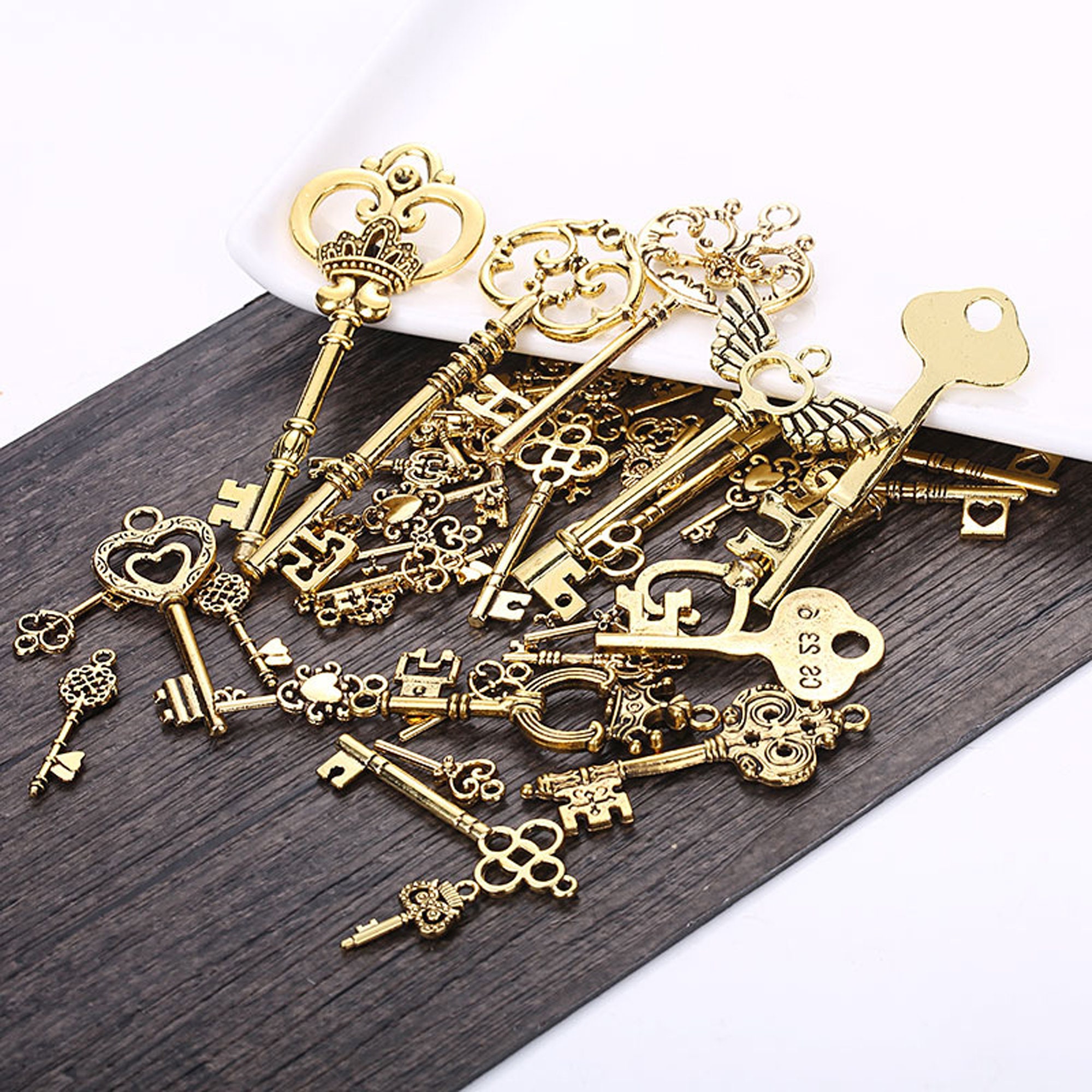 Wholesale Key Charms, Mix Old Keys, Vintage Keys Skeleton, Wedding ...