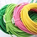 20 Meters 2MM Elastic Cord, Rubber Stretch String, Stretchable Beading ...