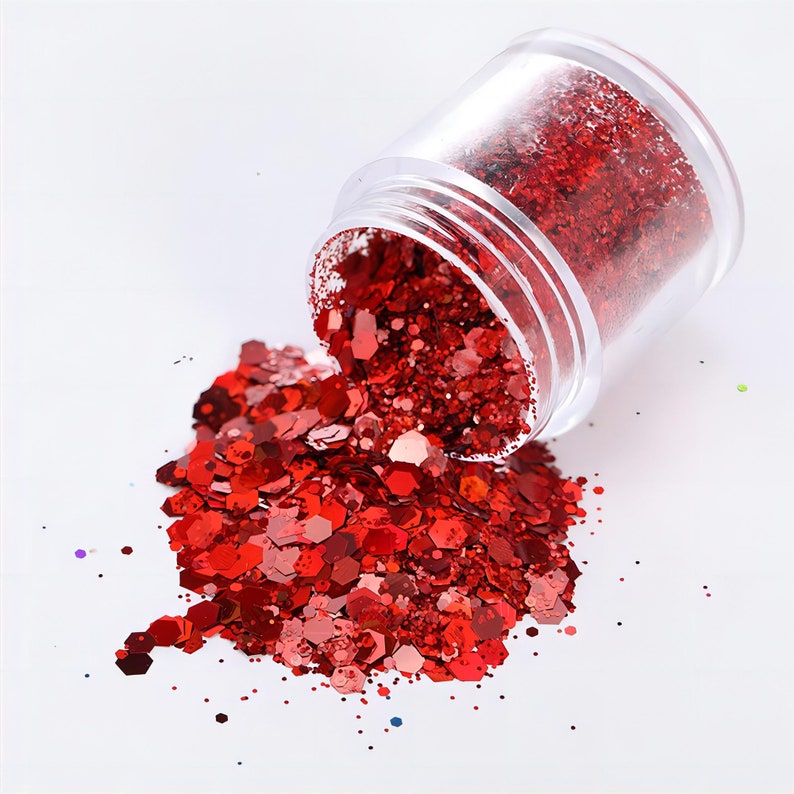 1-3mm Glitter Powder, Laser Lip Gloss, Eye-shadow, Nail Accessories - Etsy