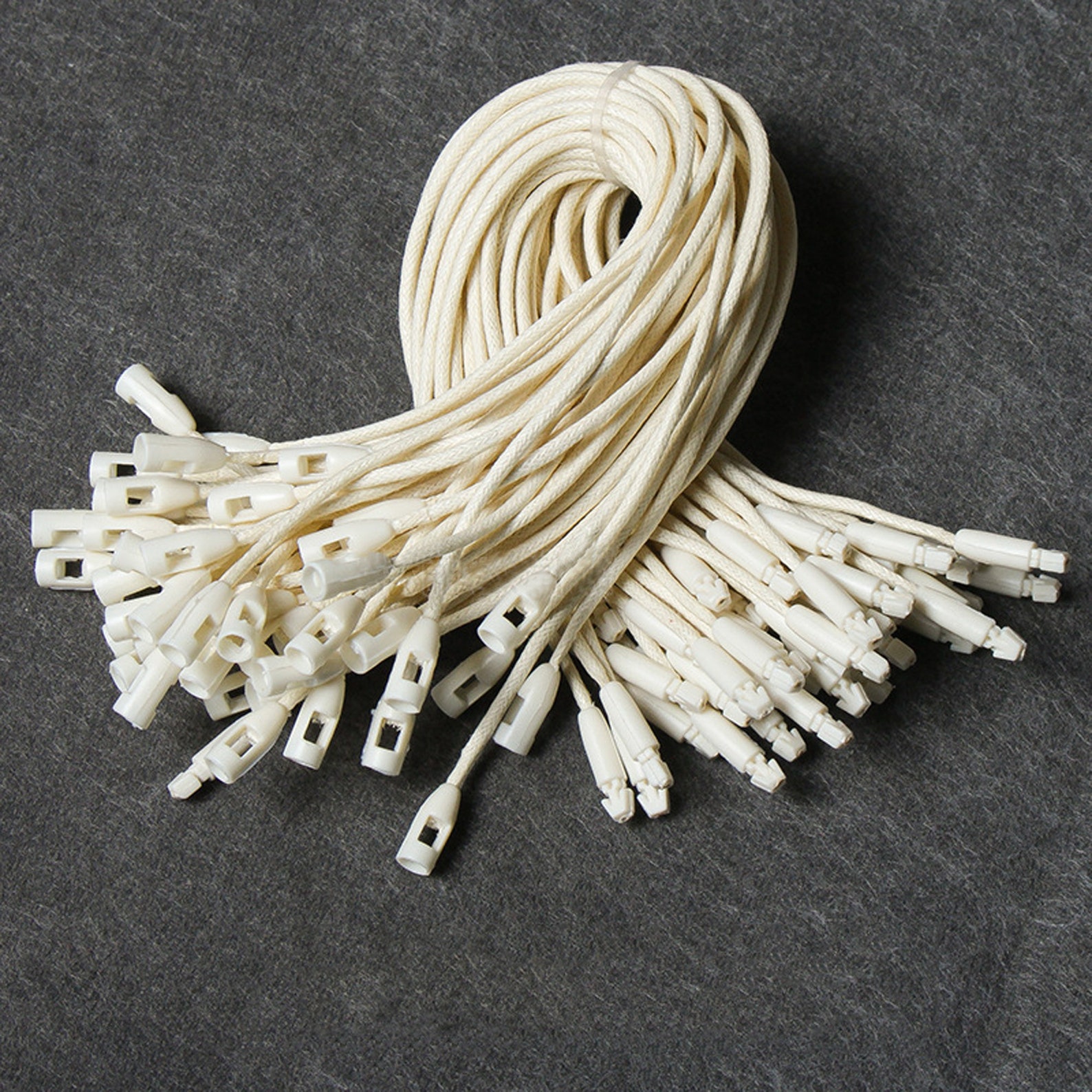 Short 4 Colors of 2MM Waxed Cotton Hang Tag Strings Gift - Etsy