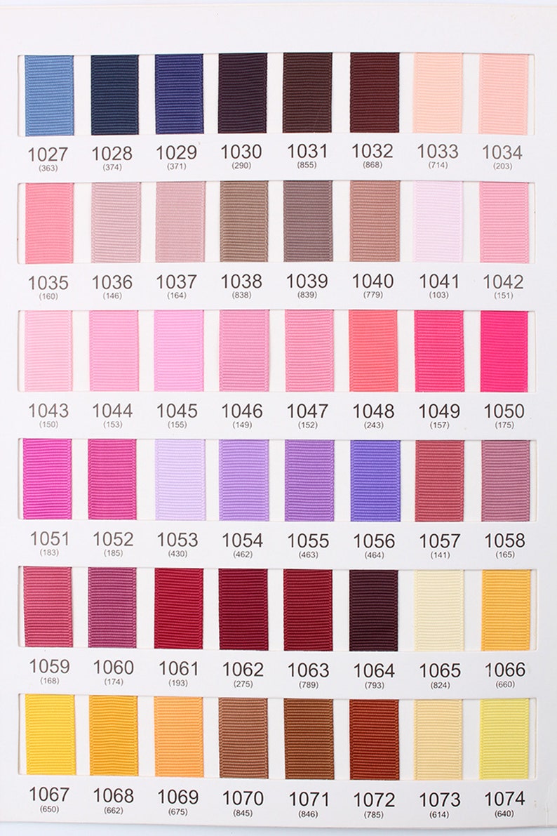 20 Yards Solid 3 Inch Grosgrain Ribbon by the Yard Wholesale | Etsy