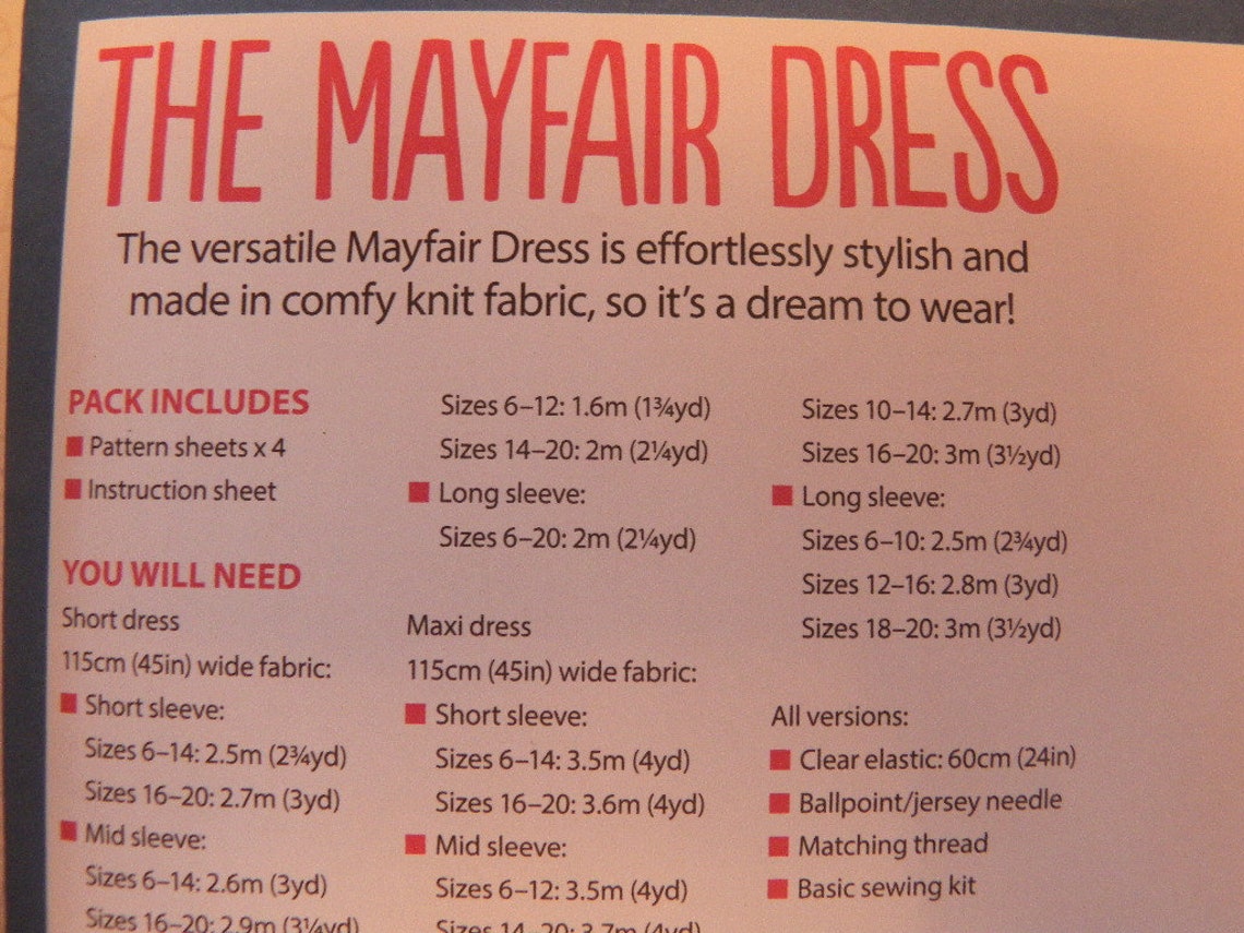 Simply Sewing the Mayfair Dress Sewing Pattern Ladies Pullover - Etsy
