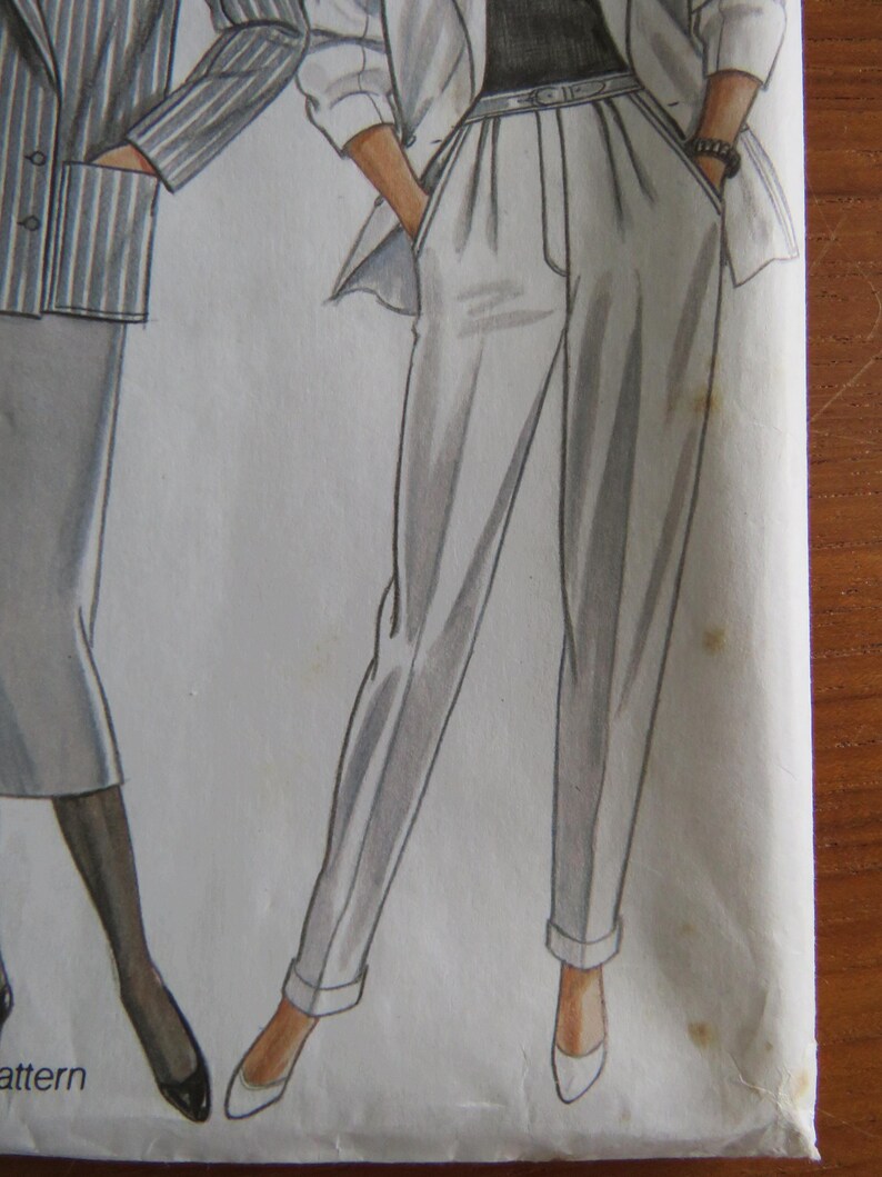 Maudella 6675 Sewing Pattern Ladies Box Jacket Trousers Slim Fit Skirt ...
