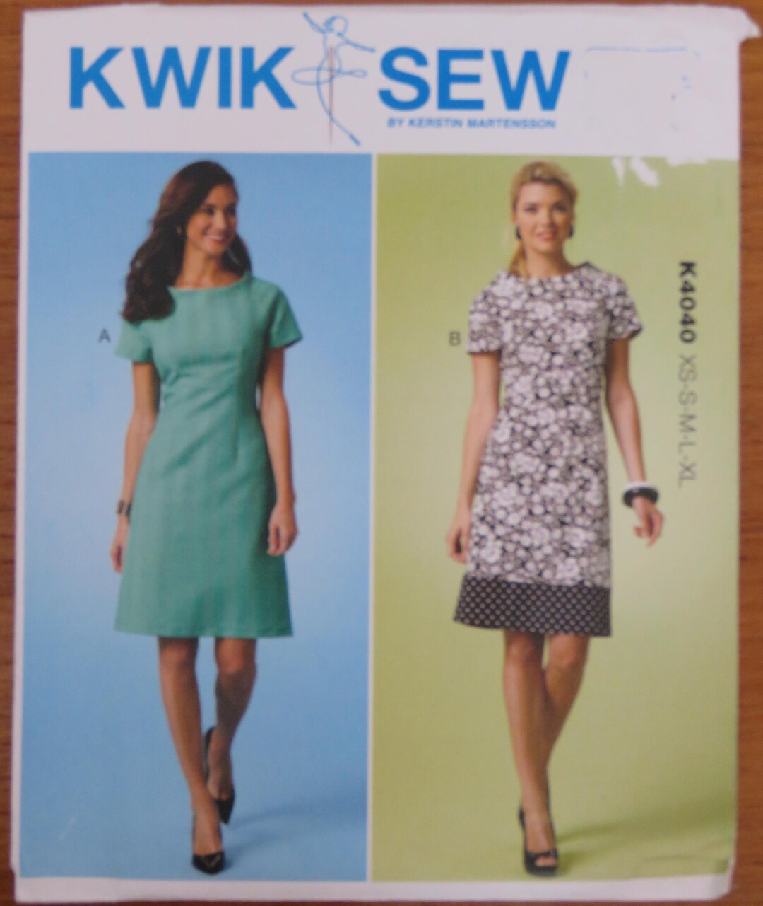 2014 Kwik Sew K4040 Sewing Pattern Ladies Fitted Bodice Raglan Sleeves ...