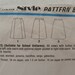 1981 Style 3437 Sewing Pattern Girls School Uniform Skirt A Line Skirt ...