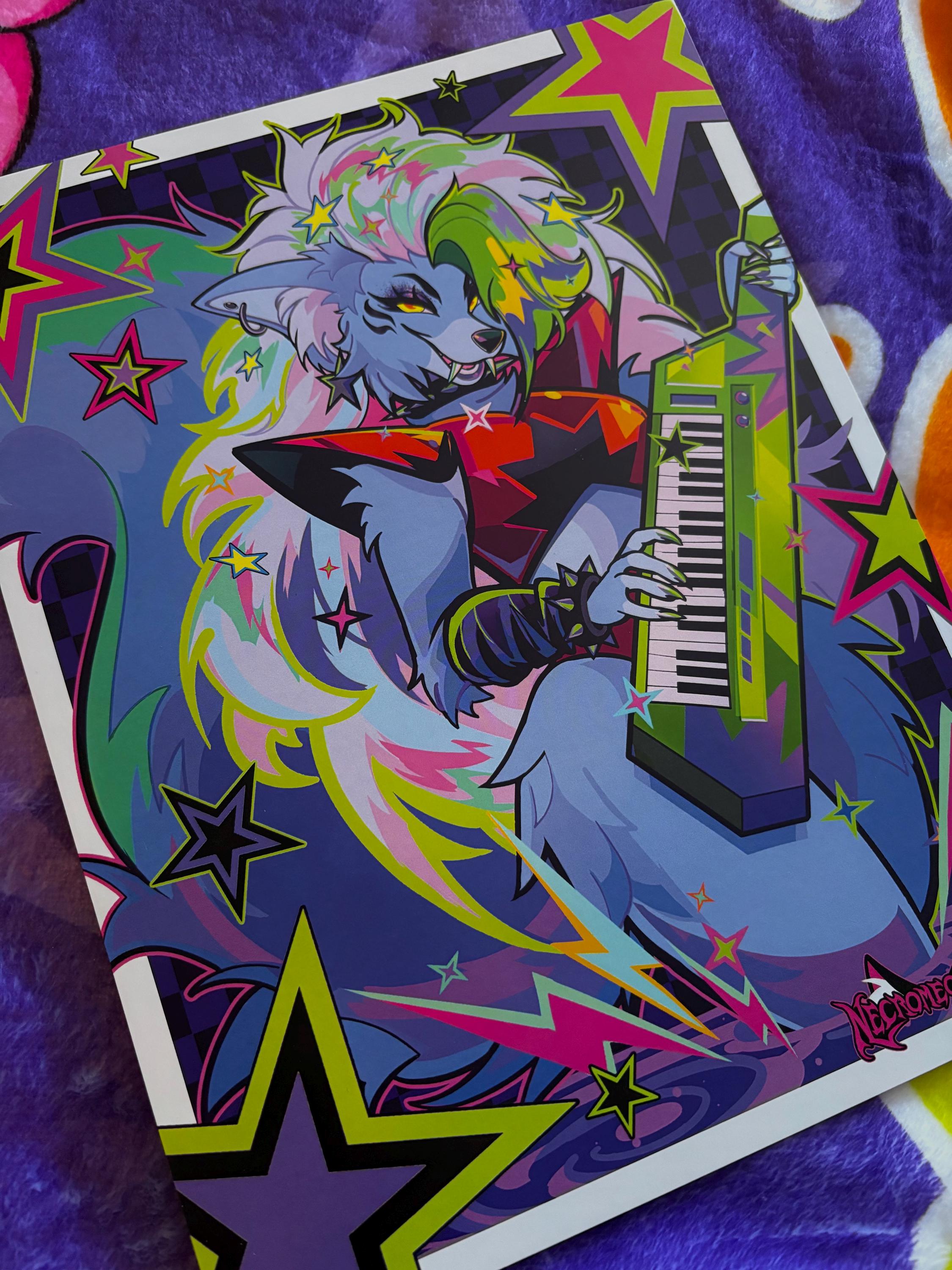 BACKORDER 8.5 X 11 Roxy Print FNAF - Etsy