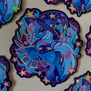 3.5 X 3.5 Holographic Trixie Vinyl Sticker - Etsy
