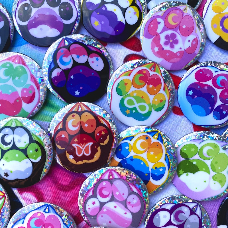 Furry and therian pins - Etsy.de